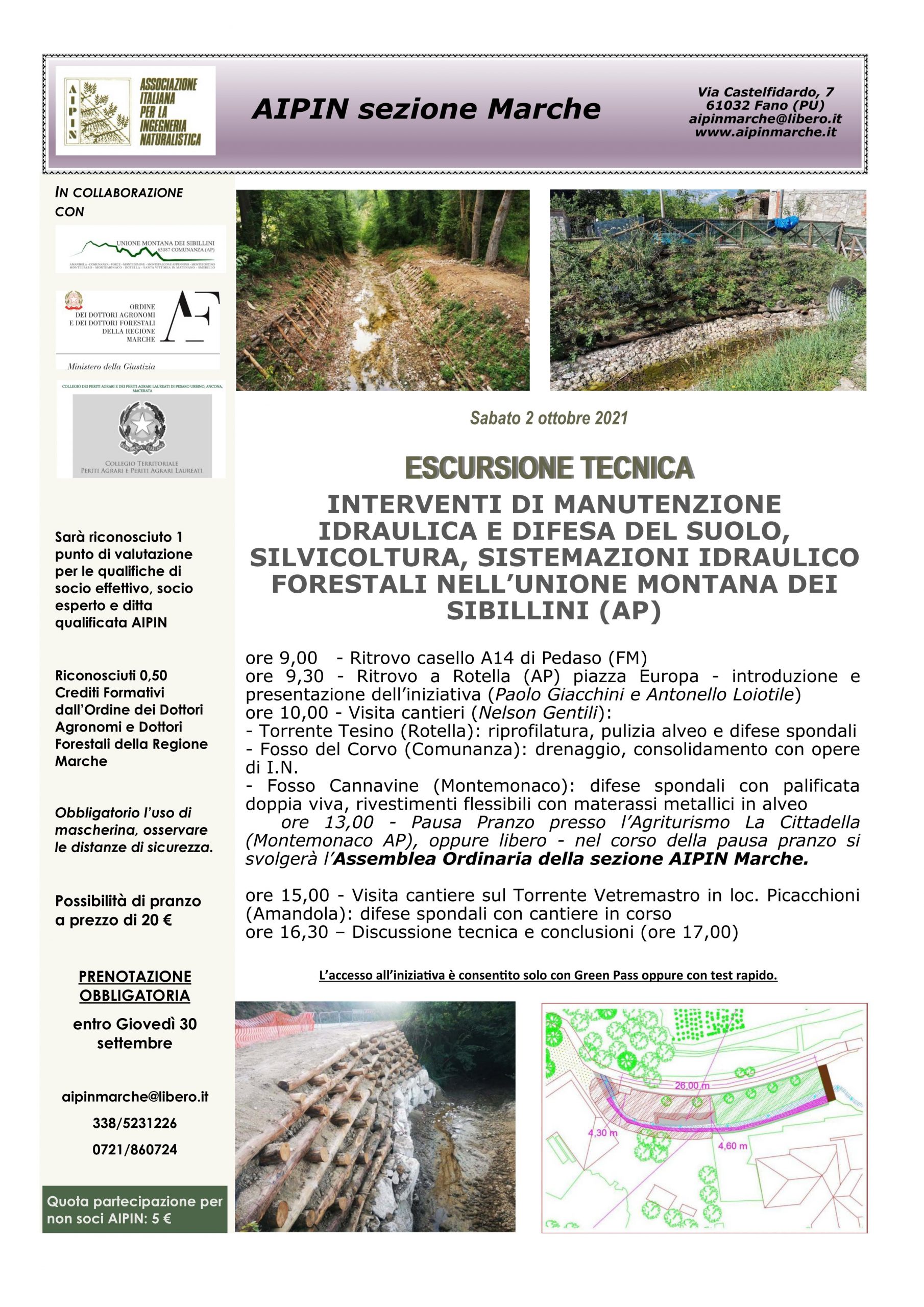 Escursione Tecnica 2 ottobre 2021 Sez. AIPIN Marche – AIPIN ...